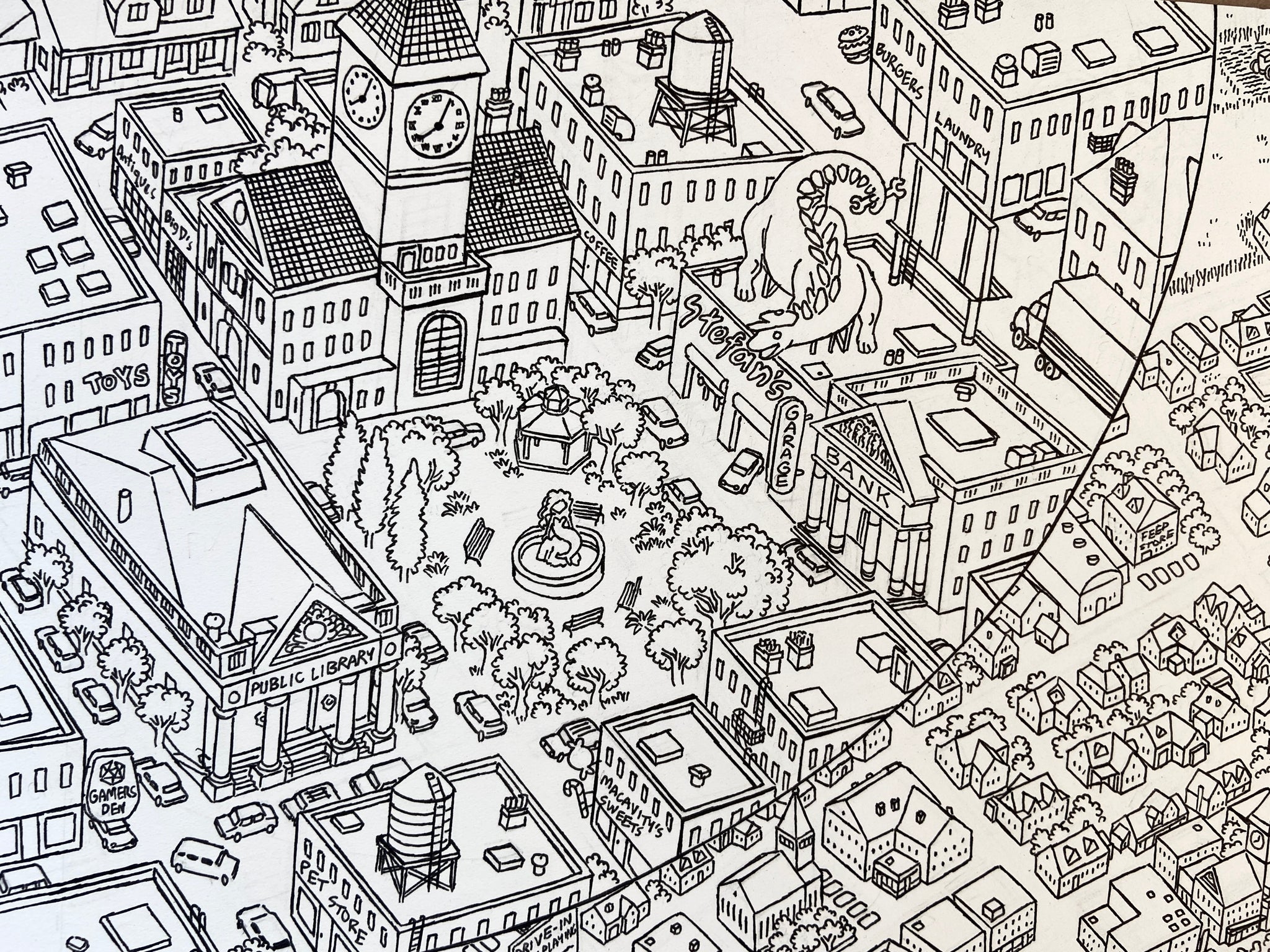 River City (Magical Kitties map) – Mock Man Press