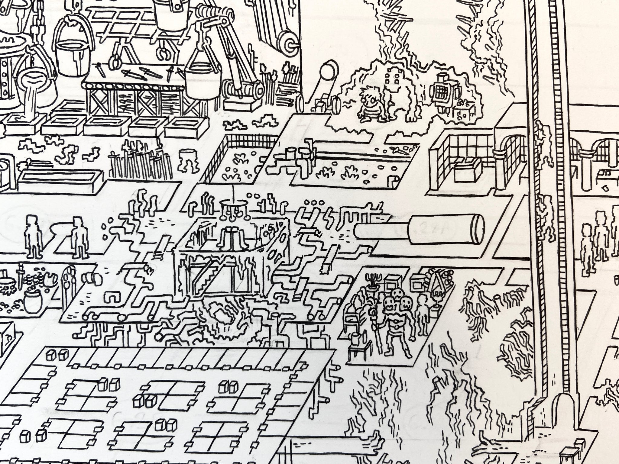 Six Faces of Death Original Art – Mock Man Press