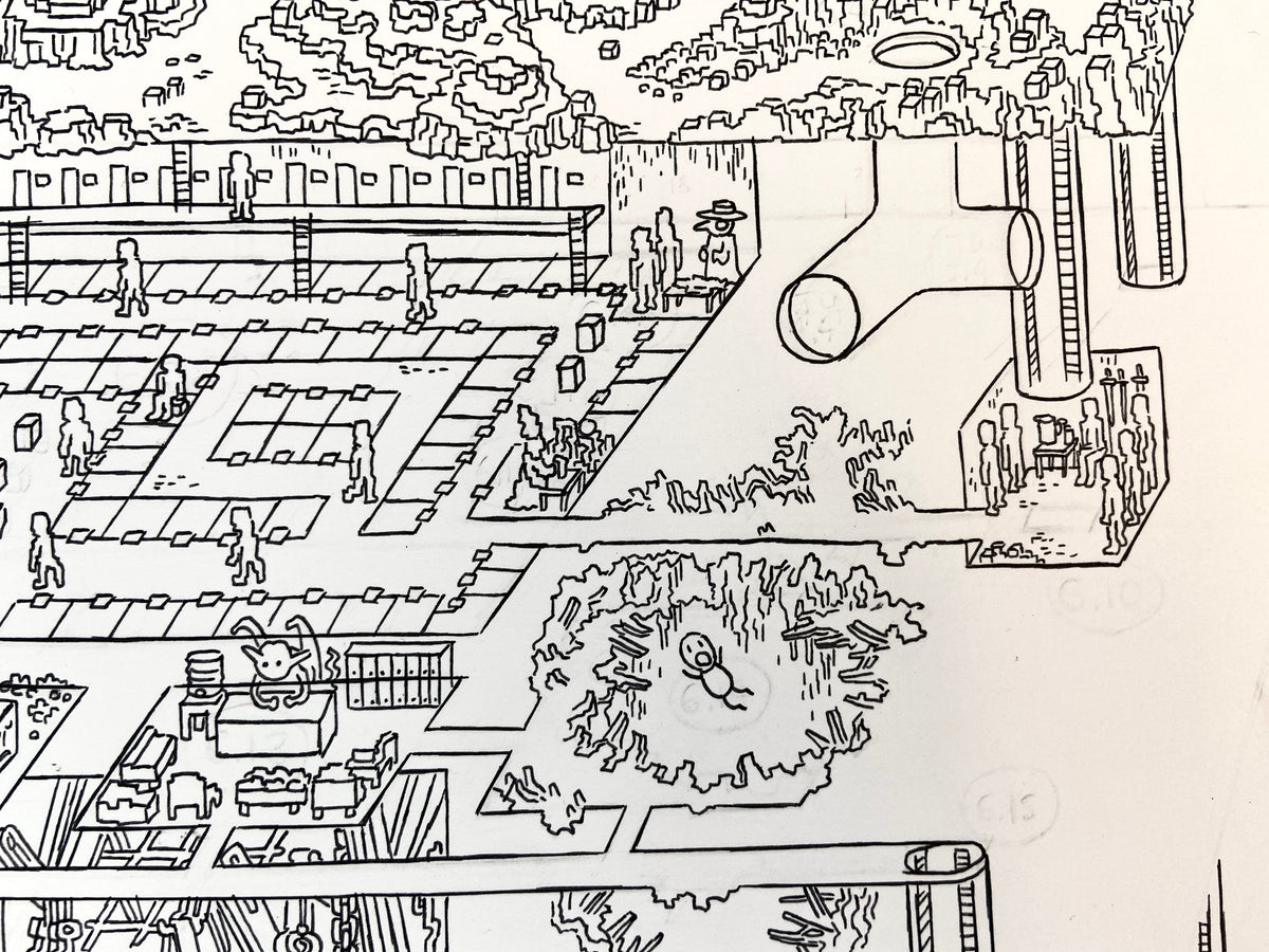 Six Faces of Death Original Art – Mock Man Press